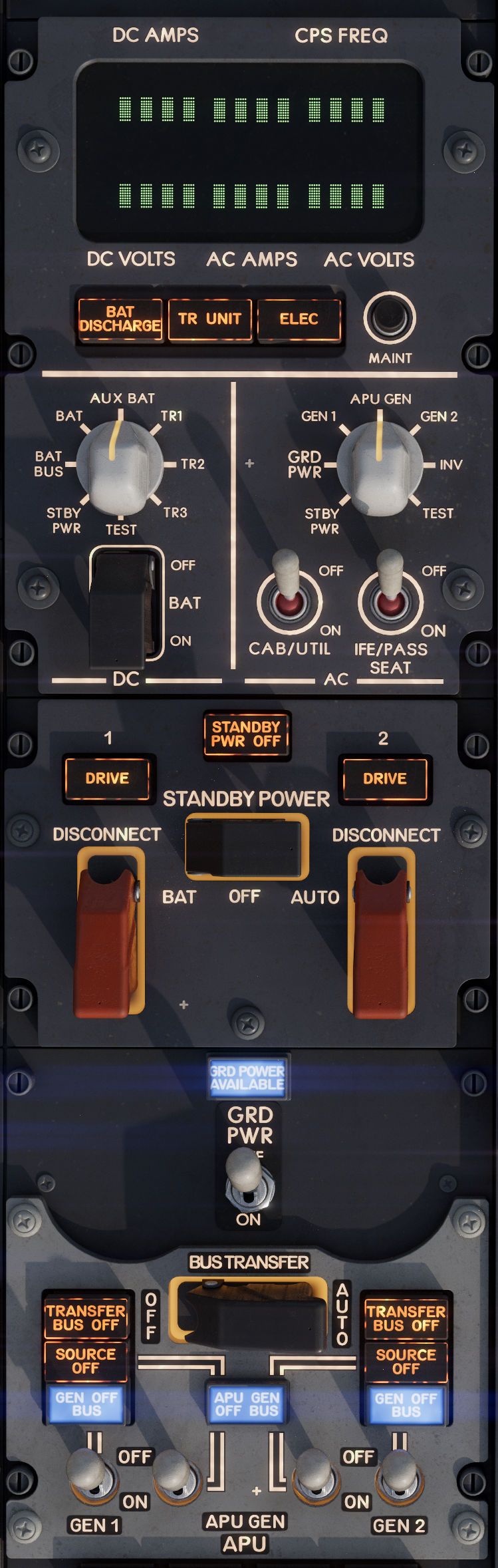 Airfoillabs 737 MAX Electrical System - AFL 737 MAX - X-Plane.Org Forum